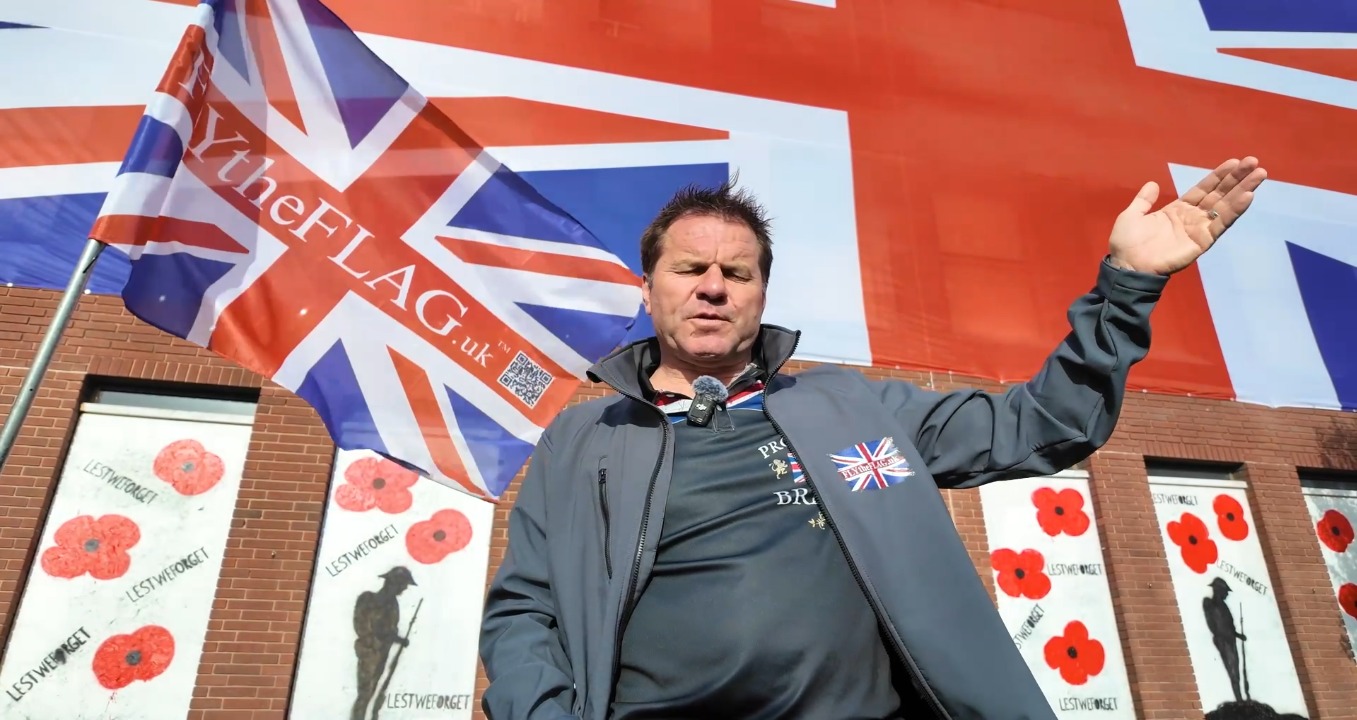 WATCH: Chesterfield property developer explains why he has draped huge ...