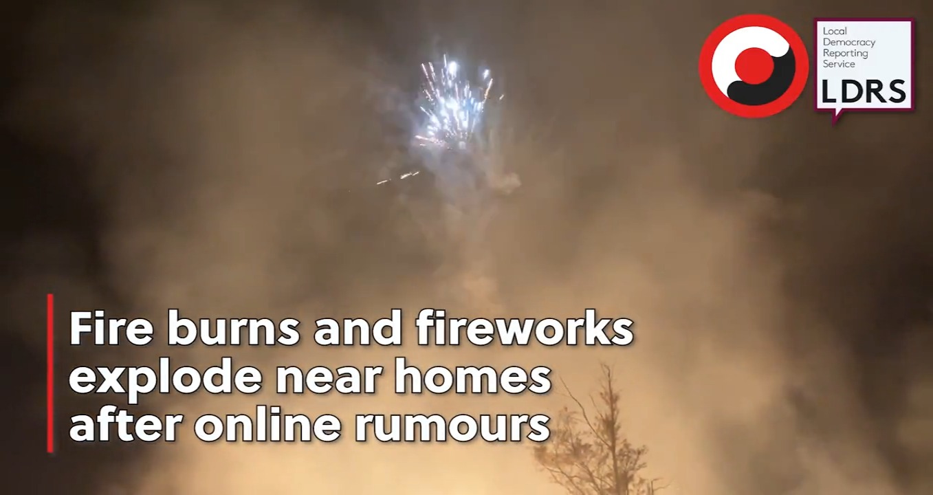 Fireworks explode near homes as rogue Wirral bonfires lit early after ...