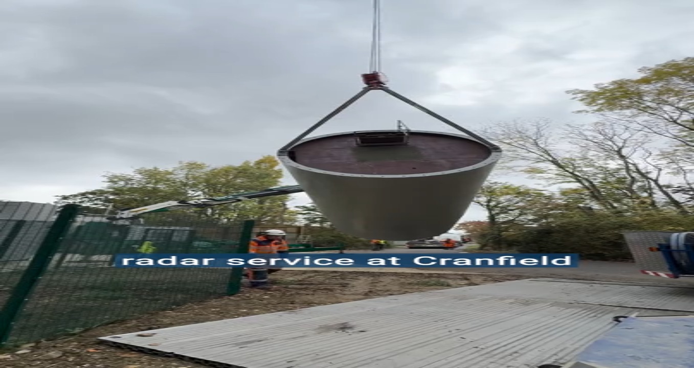 New 38-metre radar tower at Cranfield Airport could transform airspace ...