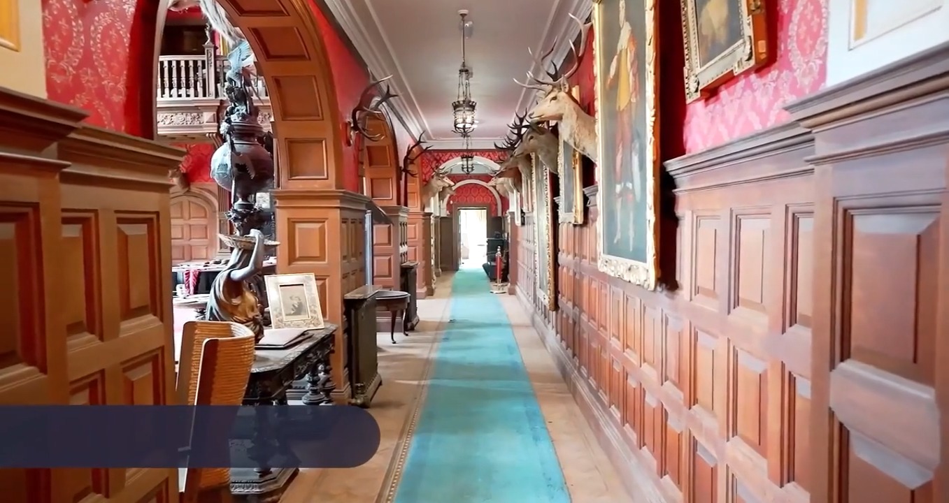 The Scottish Edwardian Kinloch Castle looks like it has been frozen in ...