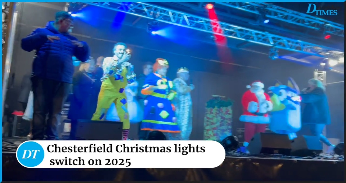 "A huge success" Pictures show thousands gather in Chesterfield town ...